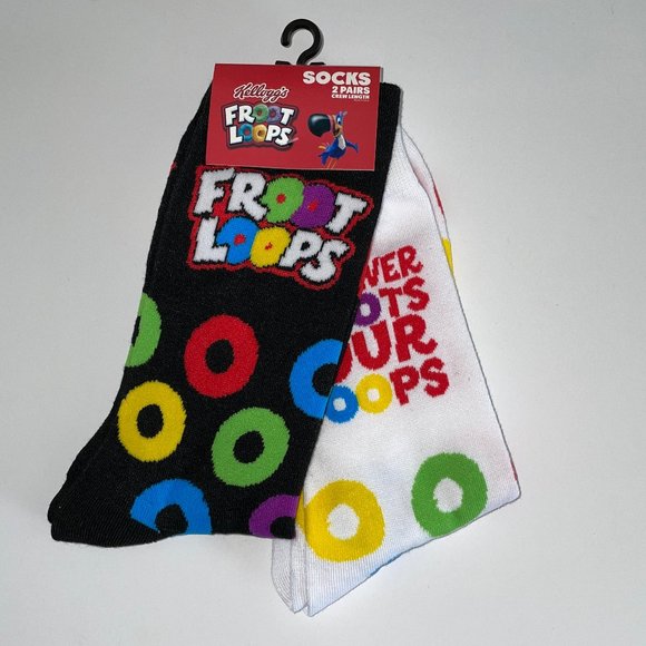 Kellogg'S | Underwear & Socks | Froot Loops Cereal Breakfast 2 Pair ...
